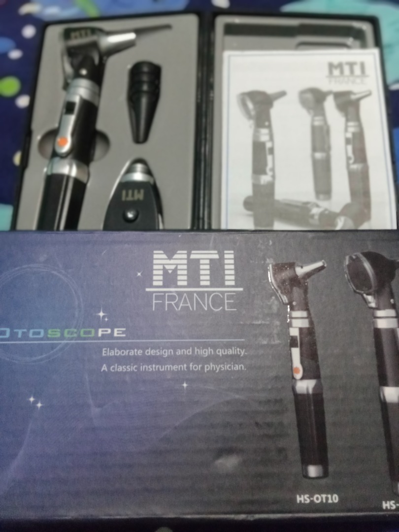 MTI Otoscope & Ophthalmoscope Set, Health & Nutrition, Medical Supplies & Tools on Carousell