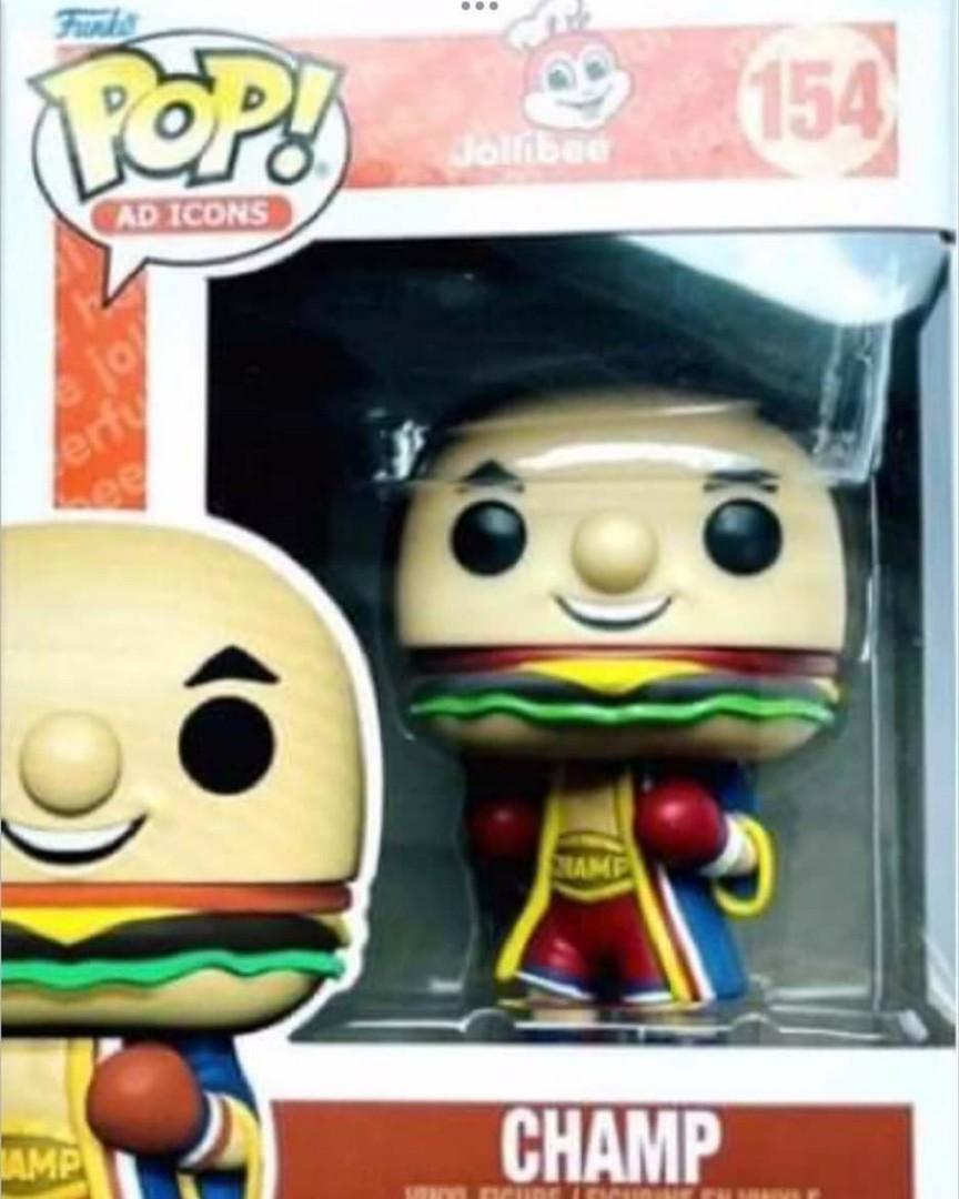 Pasabuy Jollibee: Champ Funko Pop Preorder, Hobbies & Toys, Toys ...