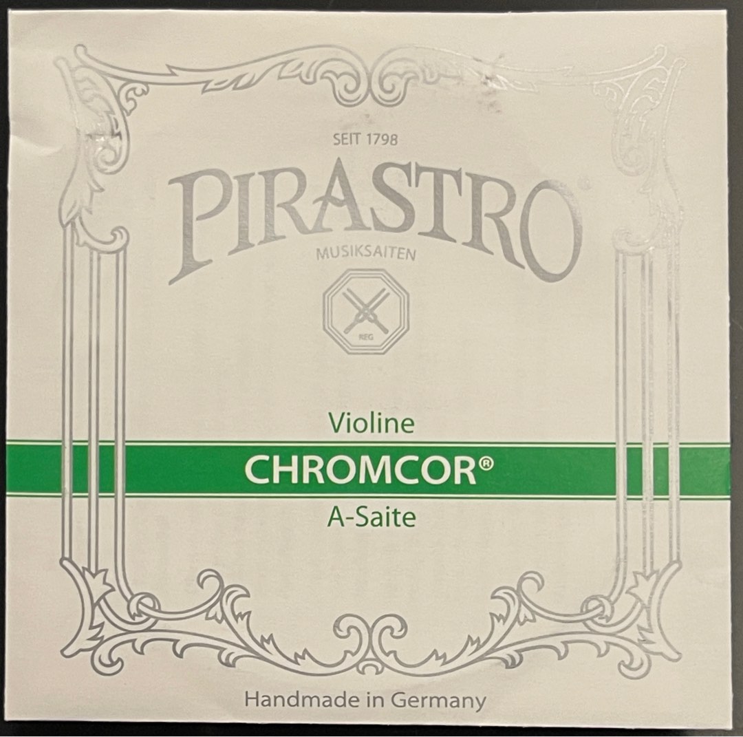 Pirastro Chromcor Violin 小提琴 1/2-3/4 A弦, 興趣及遊戲, 音樂、樂器 & 配件, 樂器配件 ...