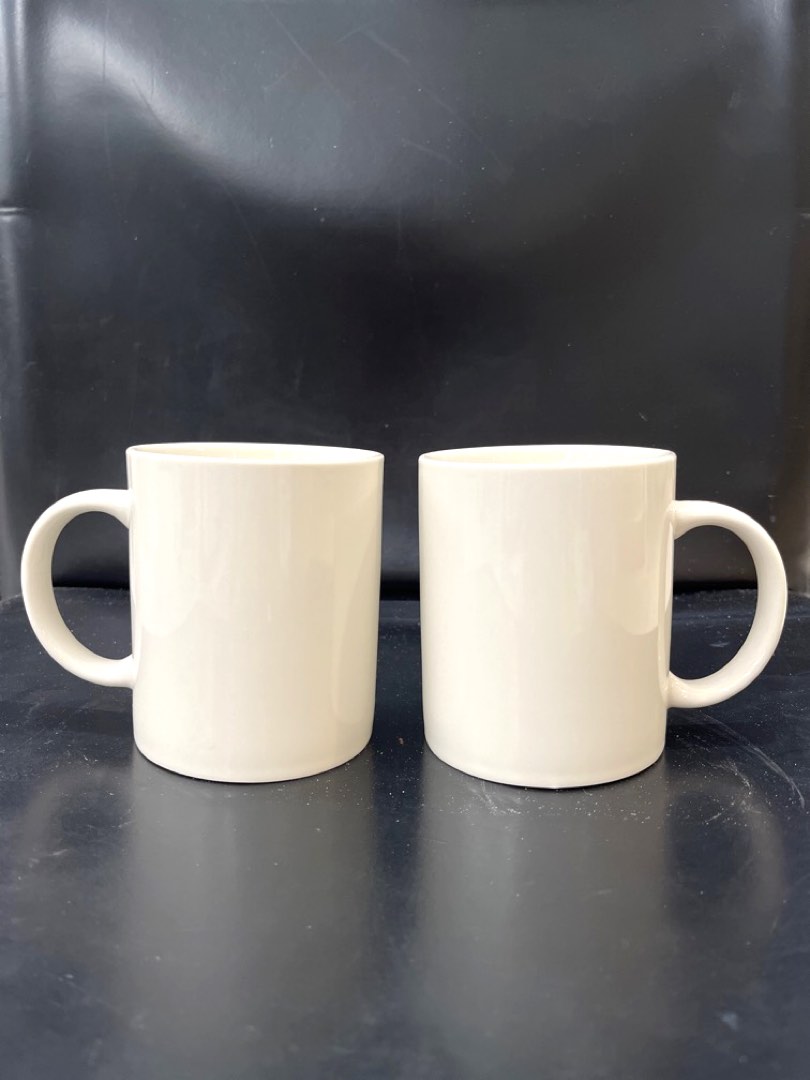 PLAIN WHITE MUGS, Furniture & Home Living, Kitchenware & Tableware ...