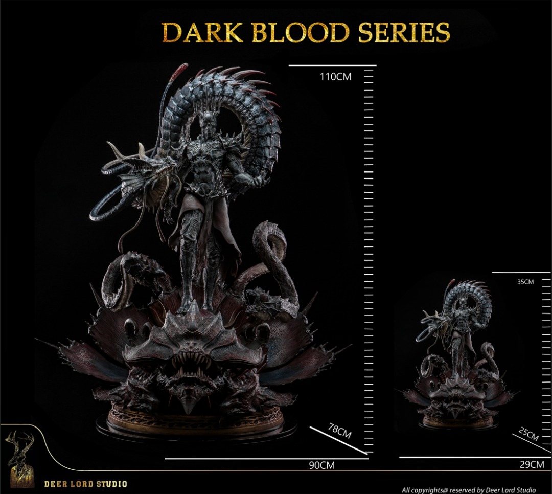 [PO] Deer Lord Studio - Dark Blood Series Balore Figure Statue, Hobbies ...