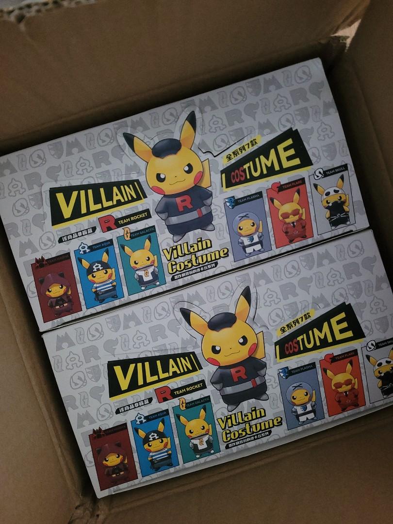 INSTOCK PO Pikachu villain costume set Pokémon Pokemon 711 7 eleven ...