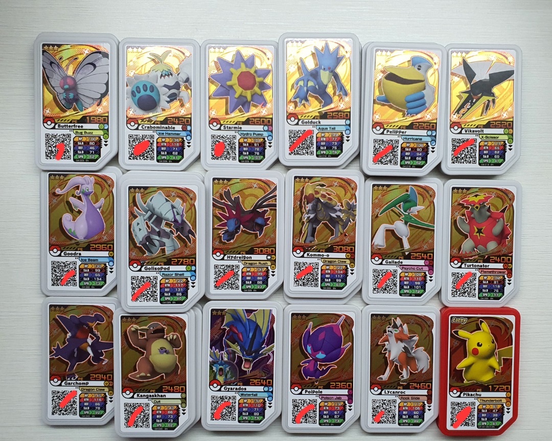 Pokemon Gaole Part4 3* Grade 3 STARS Pokémon Ga-Ole Ga-Olé Volume Part ...