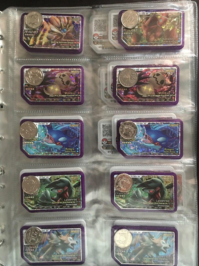 [Pokemon Gaole Part 3] 5 Star(s) & 4 stars Full Set | kyogre, Grouden ...