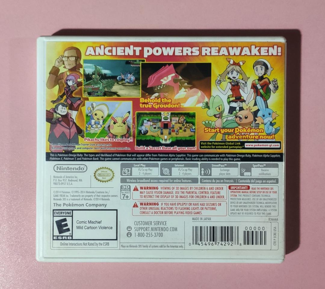 Pokemon Omega Ruby - [3DS Game] [NTSC / ENGLISH Language] [CIB ...