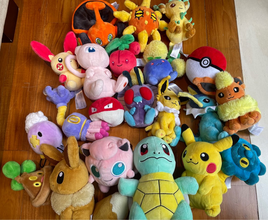 Pokemon Soft Toys, Hobbies & Toys, Toys & Games on Carousell