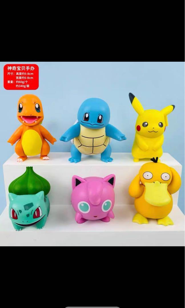 Pokemon cake figurines / toppers / charmander / squirtle / pikachu ...