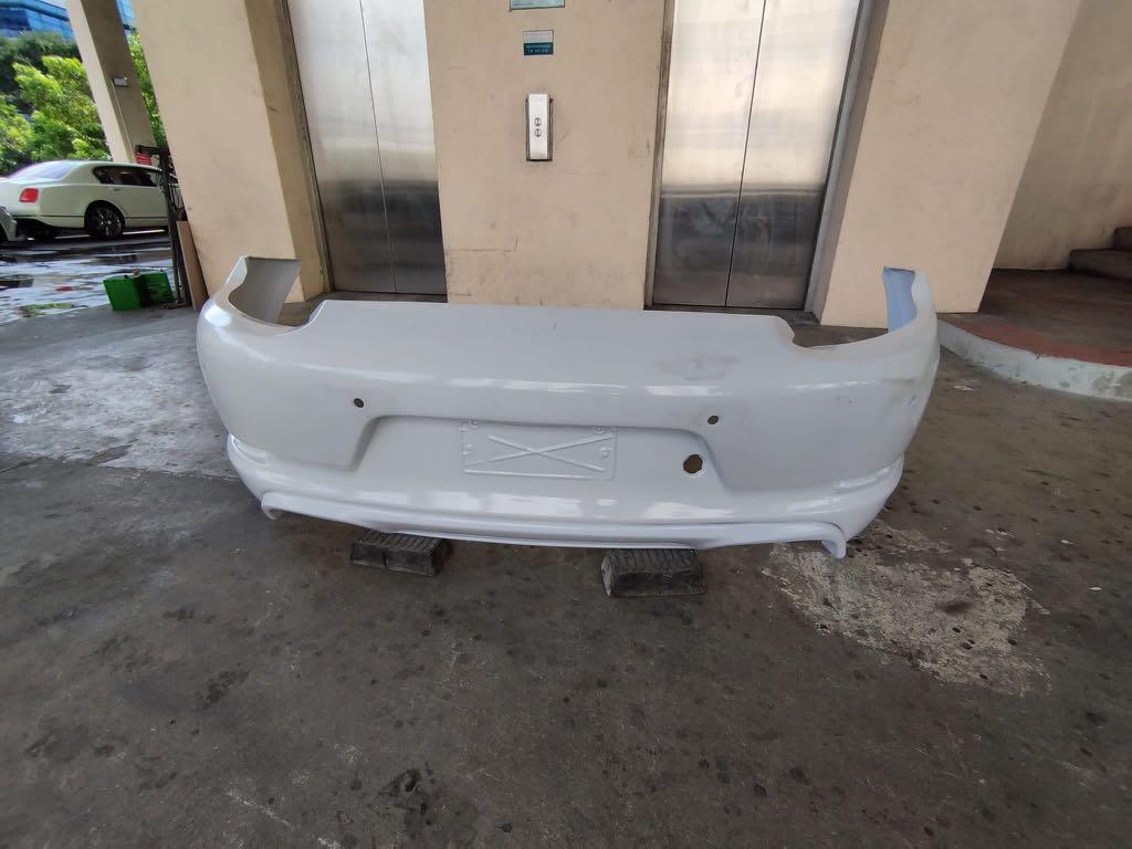 Porsche 911 rear bumper with reflector , Car Accessories, Accessories ...