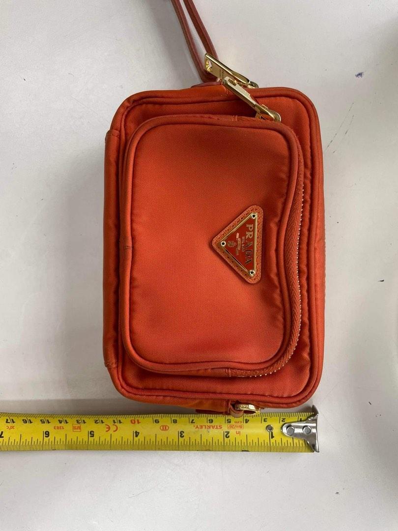 Prada Tessuto Mini Sling, Luxury, Bags & Wallets on Carousell