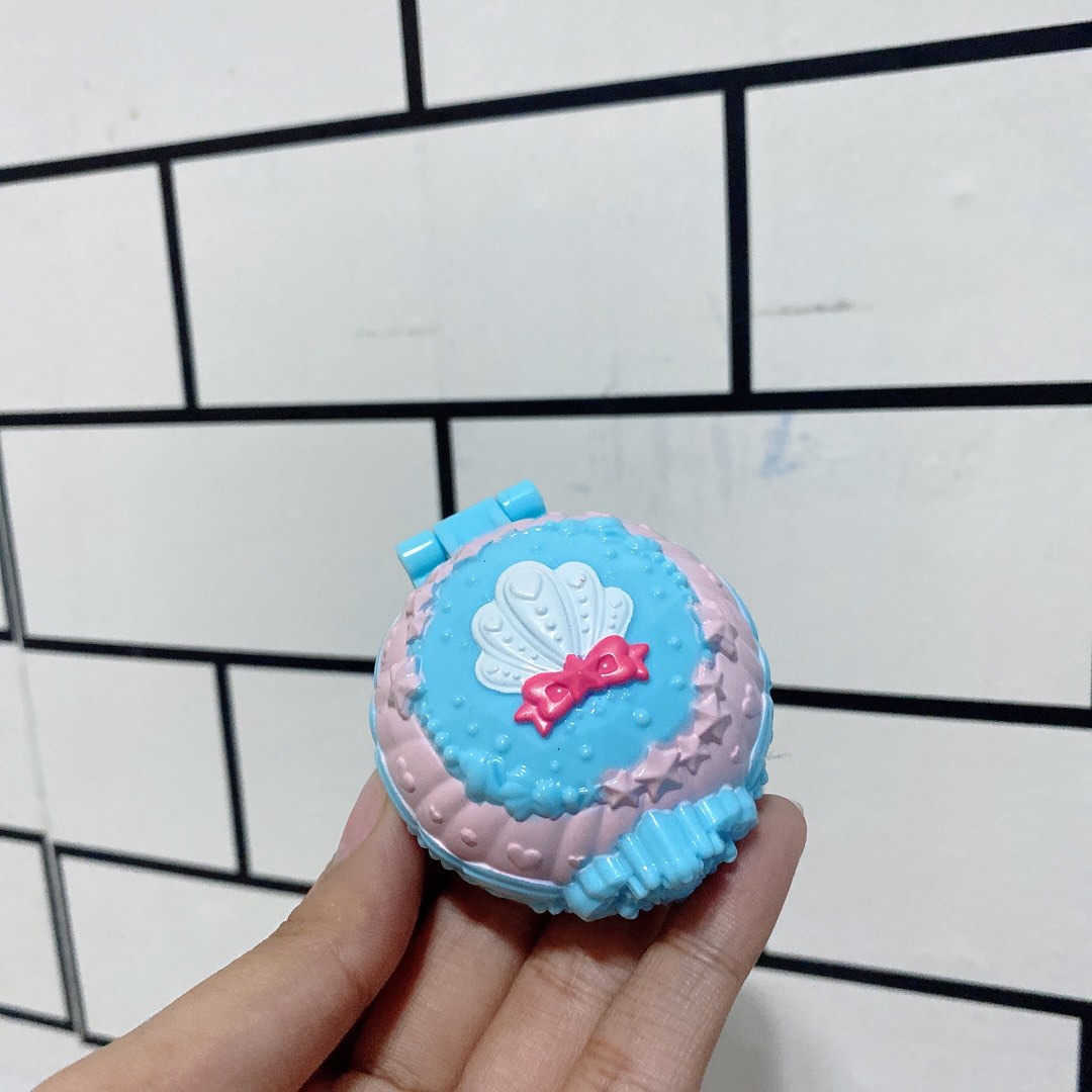 Precure Tropical Rouge mermaid Aqua com pact 2 pcs, Hobbies & Toys ...