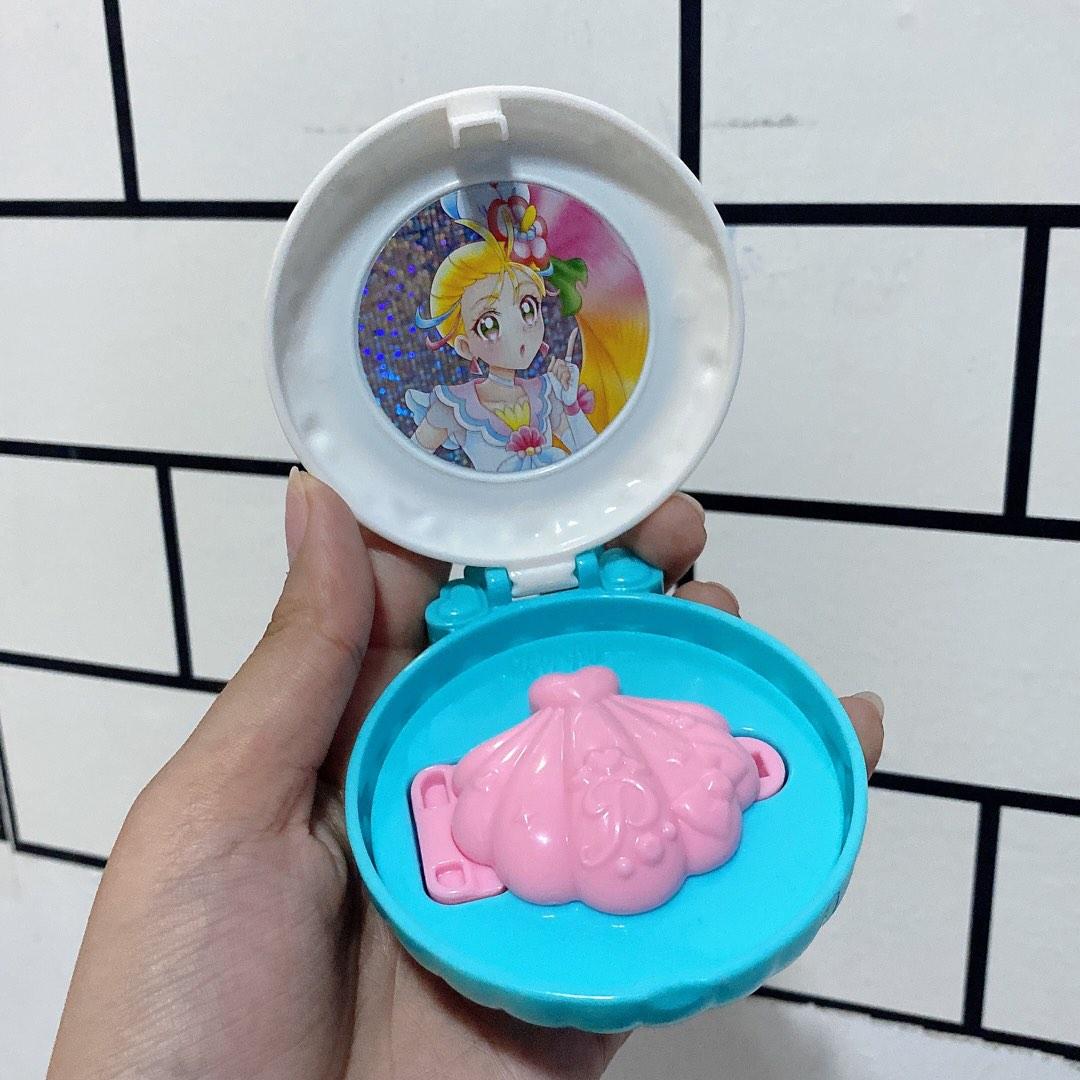 Precure Tropical Rouge Mermaid Aqua pact with Hair clip, Hobbies & Toys ...