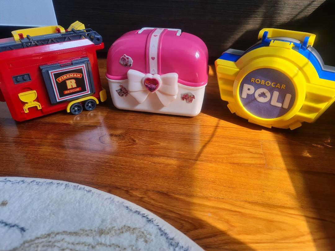 Preloved Robocar Poli SET, Hobbies & Toys, Toys & Games on Carousell