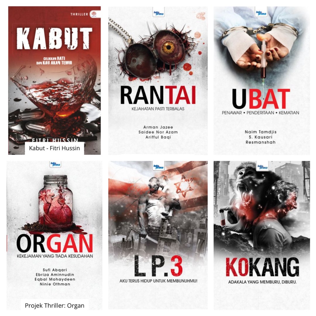 Preorder Malay novel, Hobbies & Toys, Books & Magazines, Fiction & Non ...