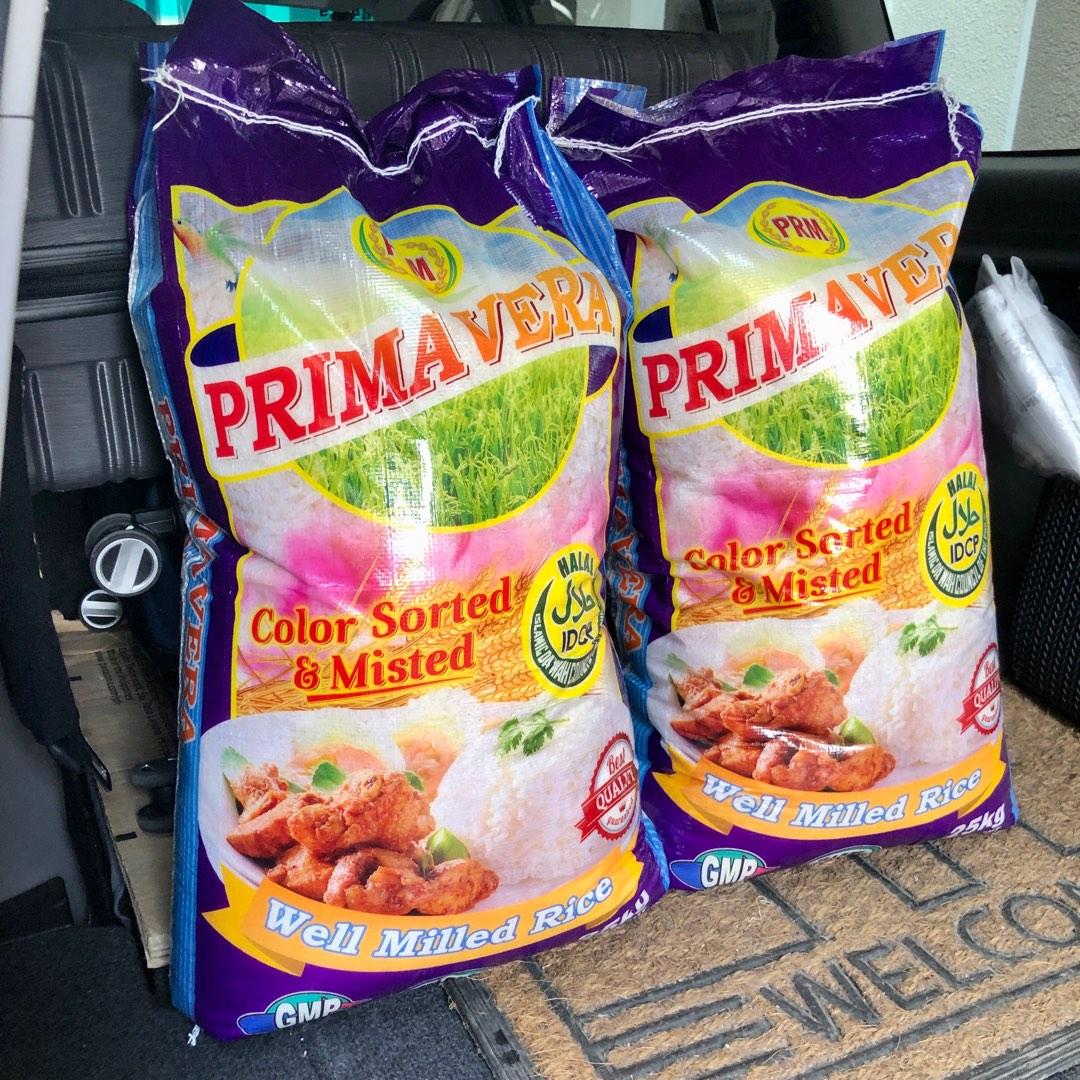 PRIMAVERA bigas for sale. Halal certified. Best milling possible. 2(two ...