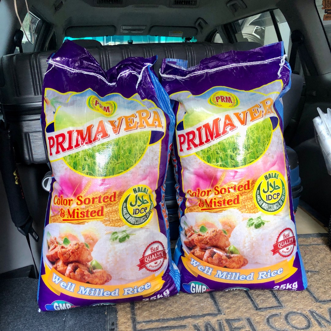 PRIMAVERA bigas for sale. Halal certified. Best milling possible. 2(two ...