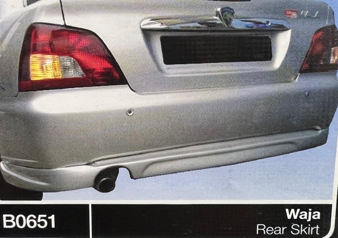 Proton Waja Rear Skirt Fibre, Auto Accessories on Carousell