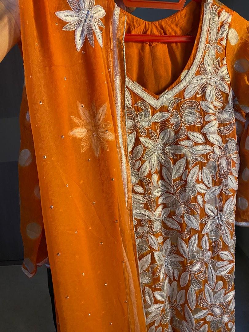 Punjabi Full Set Suit, Women's Fashion, Dresses & Sets, Traditional ...