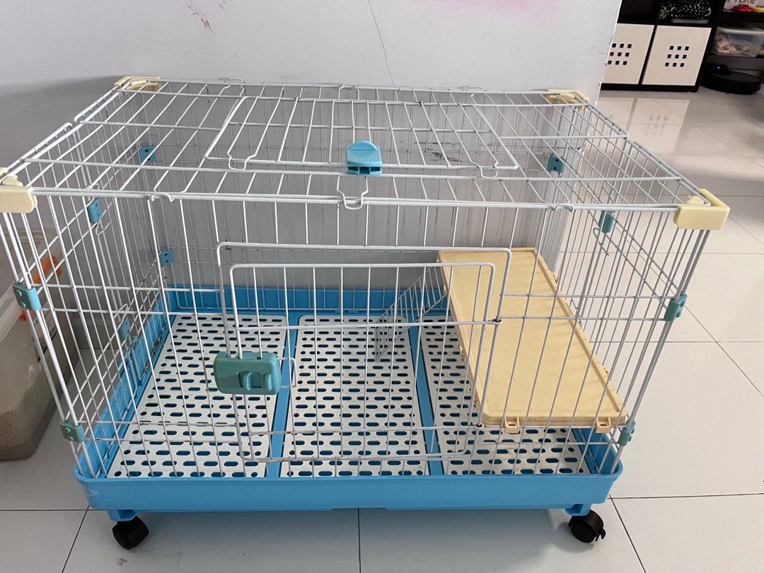 Rabbit cage, Pet Supplies, Homes & Other Pet Accessories on Carousell