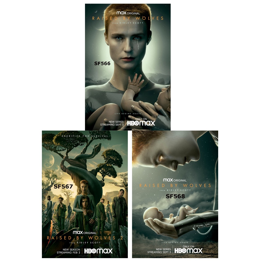 RAISED BY WOLVES (2021) TV POSTERS (PART 1), Hobbies & Toys ...