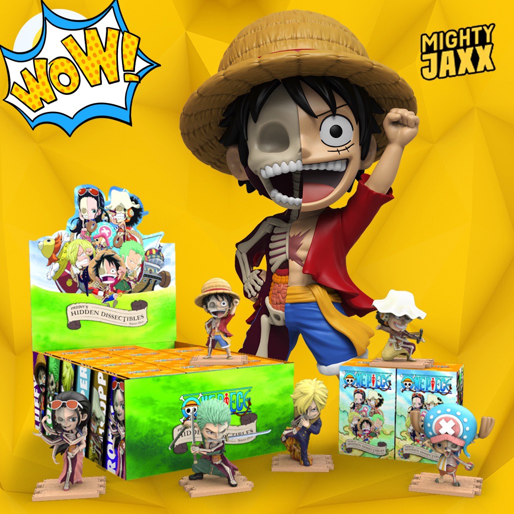 [READY STOCK SEALED] Mighty Jaxx One Piece Case of 12 Blind Box Series ...