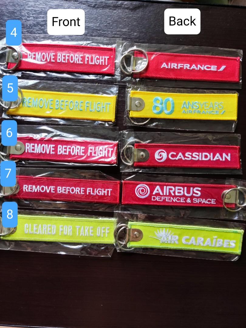 [Real Flight Tag] Remove Before Flight Tags. Genuine flight tags made ...