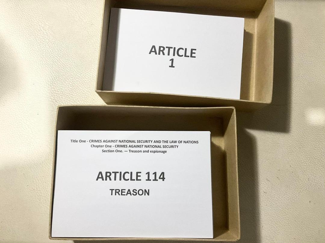 Revised Penal Code Flashcards, Hobbies & Toys, Books & Magazines, Textbooks on Carousell