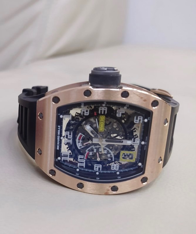 Richard Mille rm30 titanium and rose gold, Luxury, Watches on Carousell