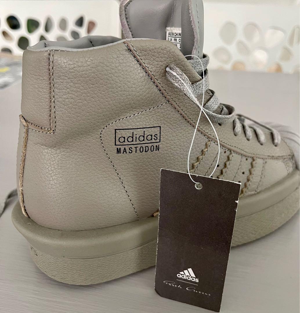 Rick Owens x Adidas Mastodon 36, Women's Fashion, Footwear, Sneakers on ...