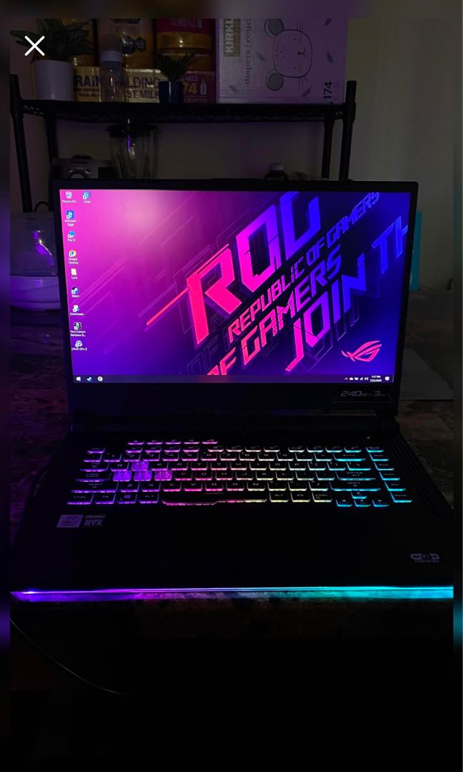 Ryzen 9 5900HX ASUS ROG Strix G15 G513QE, Computers & Tech, Laptops ...