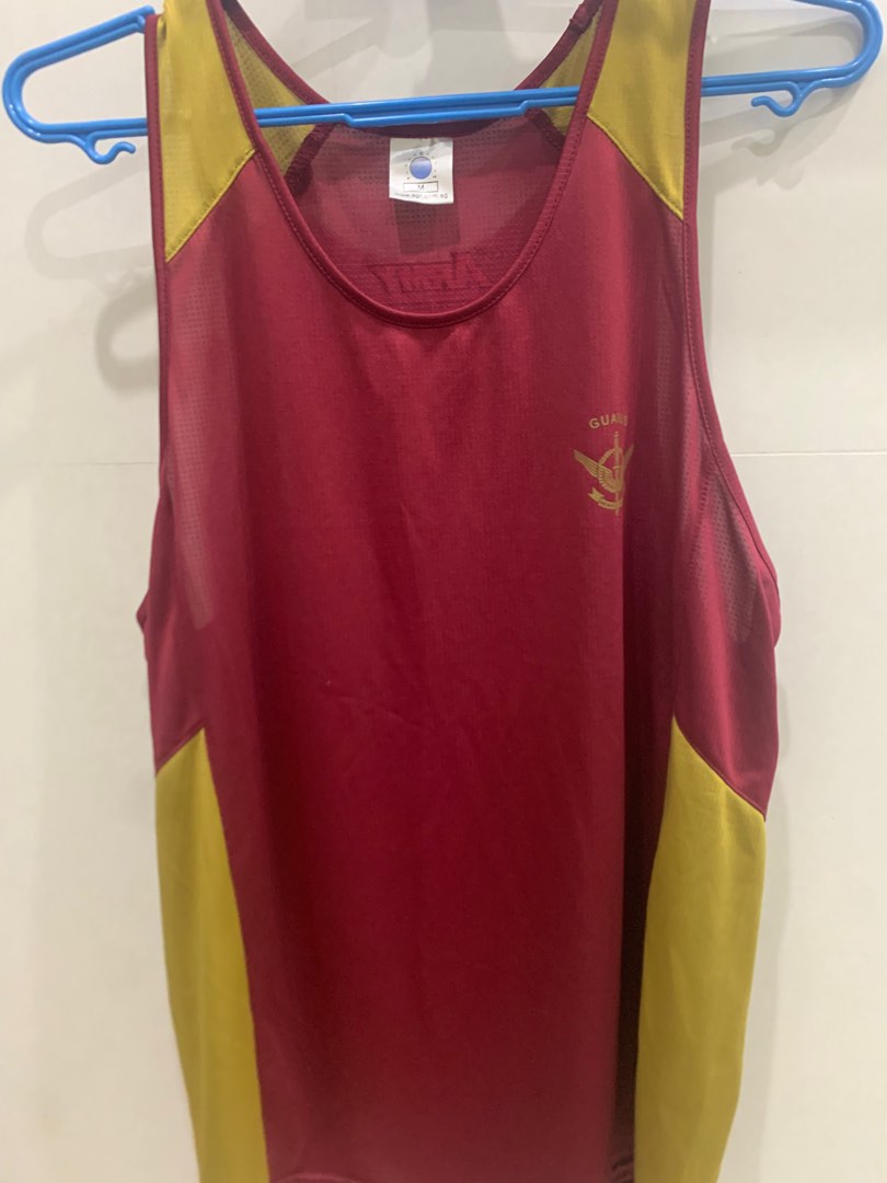 SAF Guards PT Singlet, Men's Fashion, Activewear on Carousell