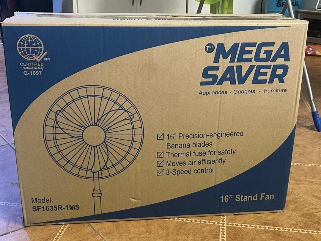 Seal packed Union Mega Saver 16 inches STAND FAN in mint condition up ...
