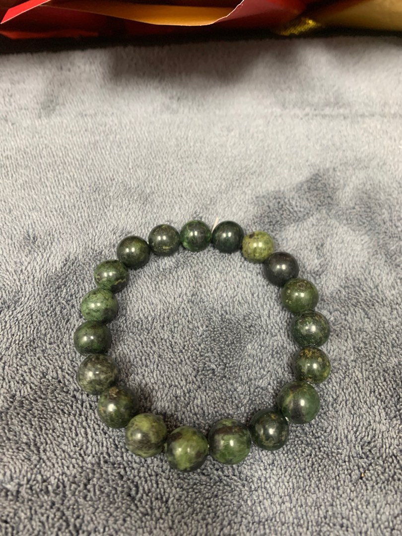 Serpentine jade bracelet, Women's Fashion, Jewelry & Organisers ...