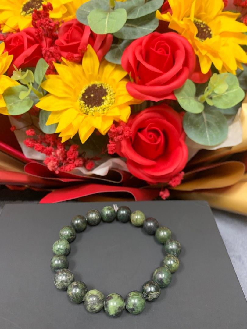 Serpentine jade bracelet, Women's Fashion, Jewelry & Organisers ...