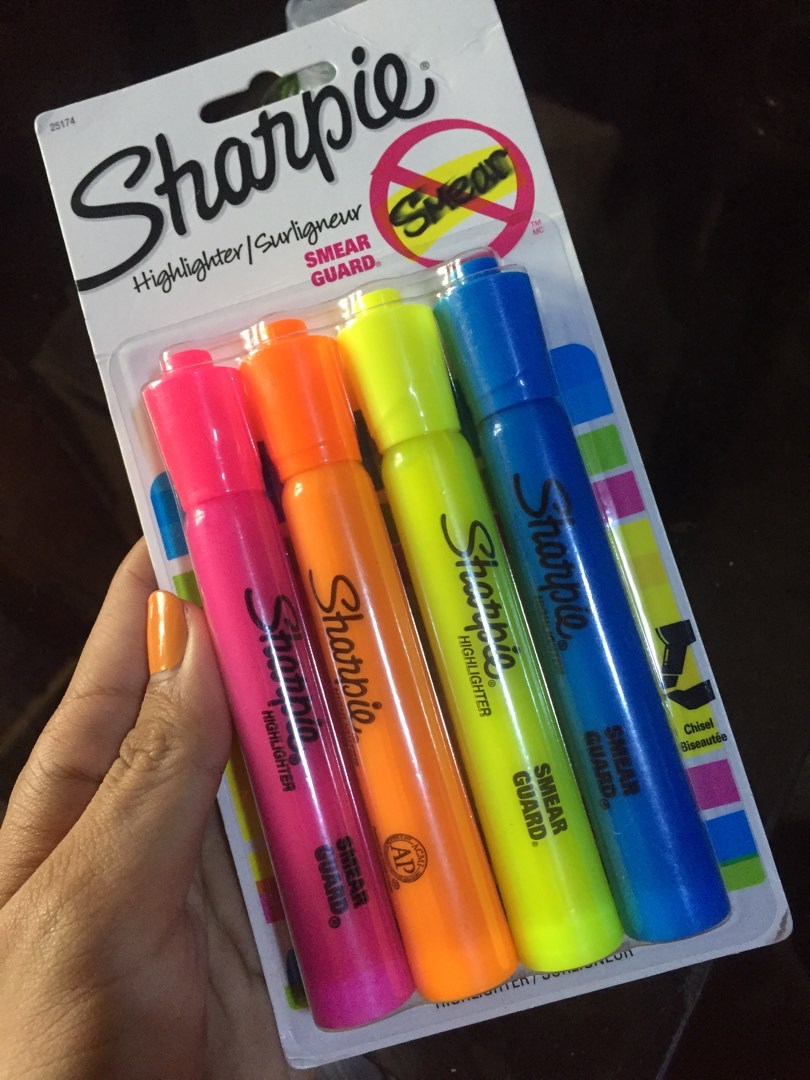 Sharpie Highlighter Set, Hobbies & Toys, Stationary & Craft, Craft ...