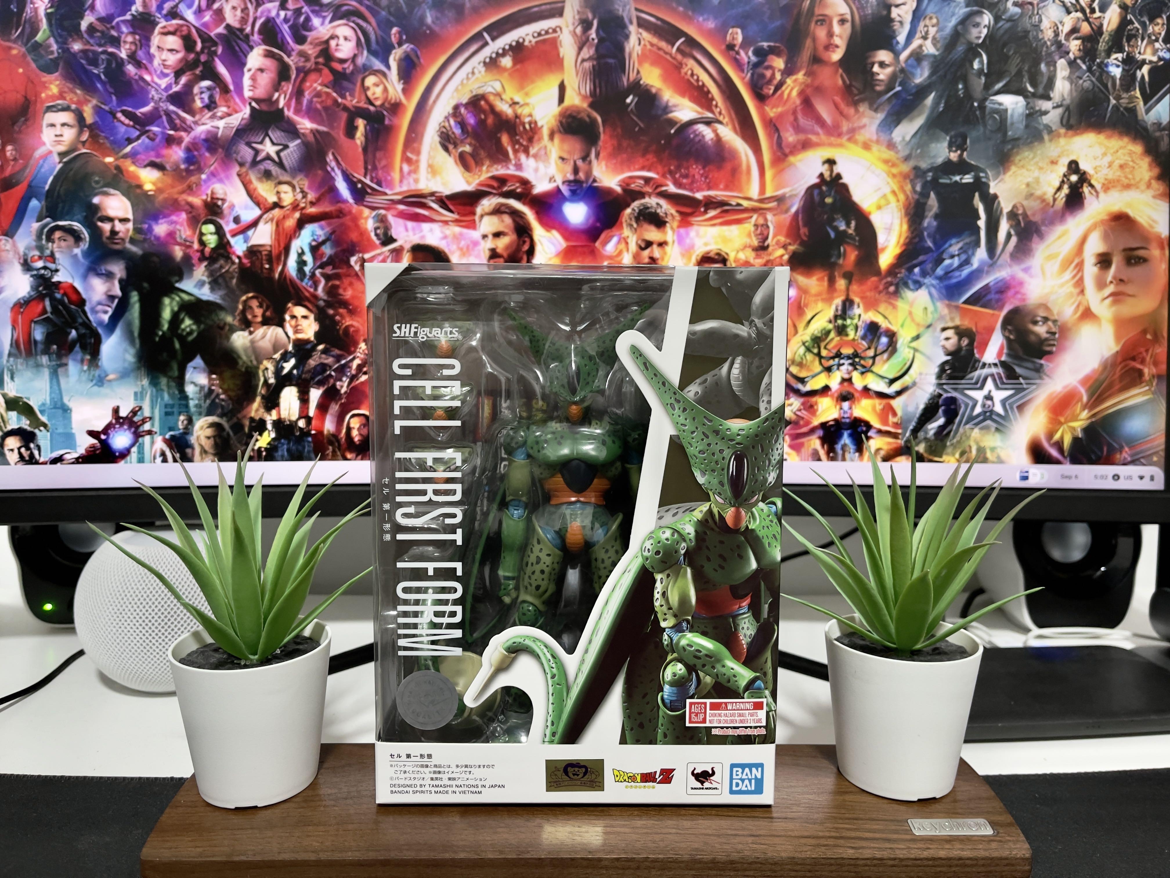 SHF S.H.Figuarts Cell First Form SHF Dragon Ball, Hobbies & Toys, Toys ...