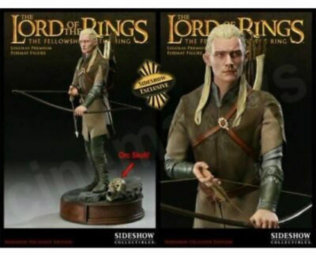 SIDESHOW Exclusive Lord of the rings Legolas Premium Format Statue ...