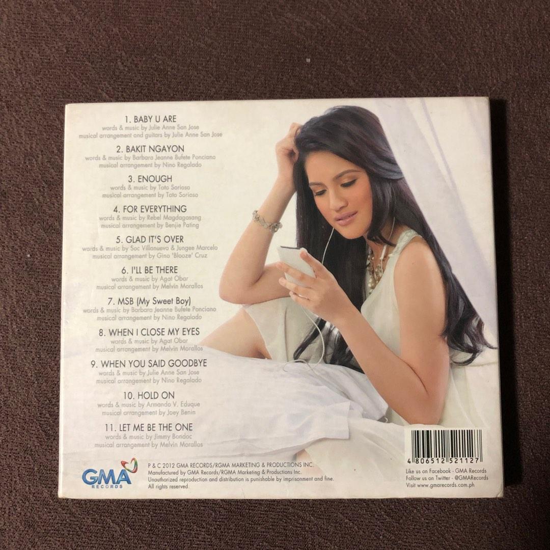 Signed Julie Anne San Jose Self-Titled Debut Album, Hobbies & Toys ...