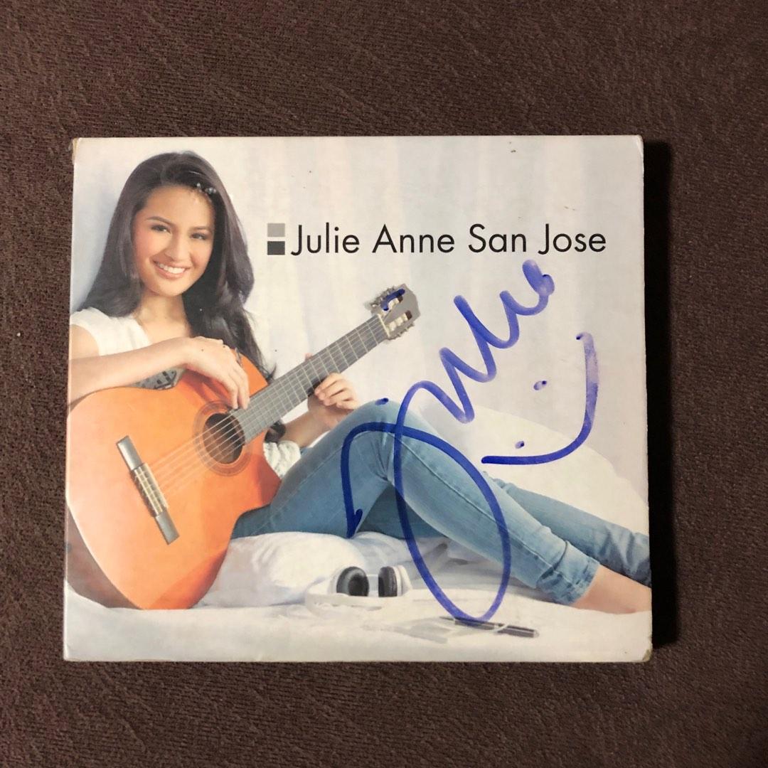 Signed Julie Anne San Jose Self-Titled Debut Album, Hobbies & Toys ...