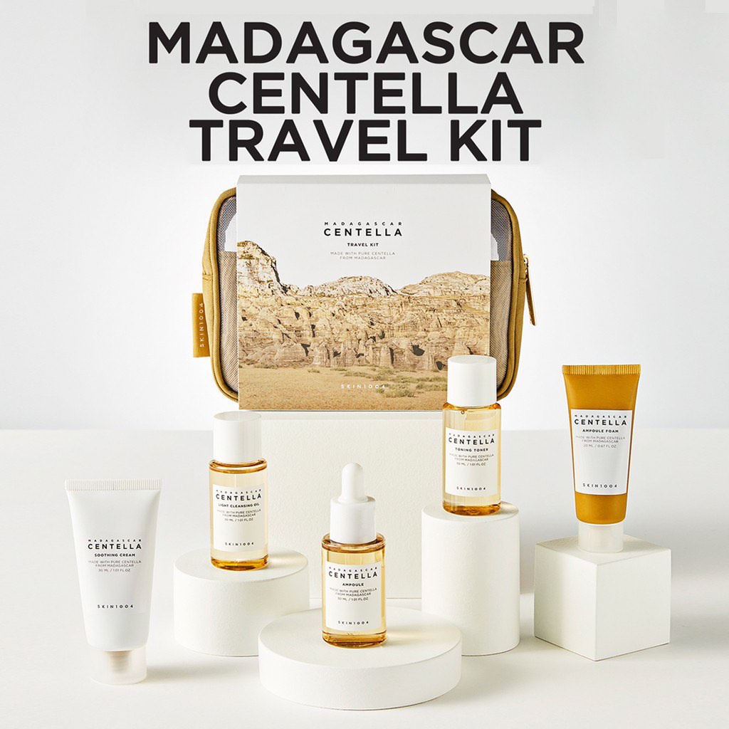 SKIN1004 centella travel kit, Beauty & Personal Care, Face, Face Care ...