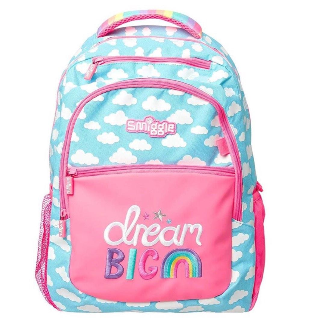 Smiggle Dream Big Backpack - used, Women's Fashion, Bags & Wallets ...