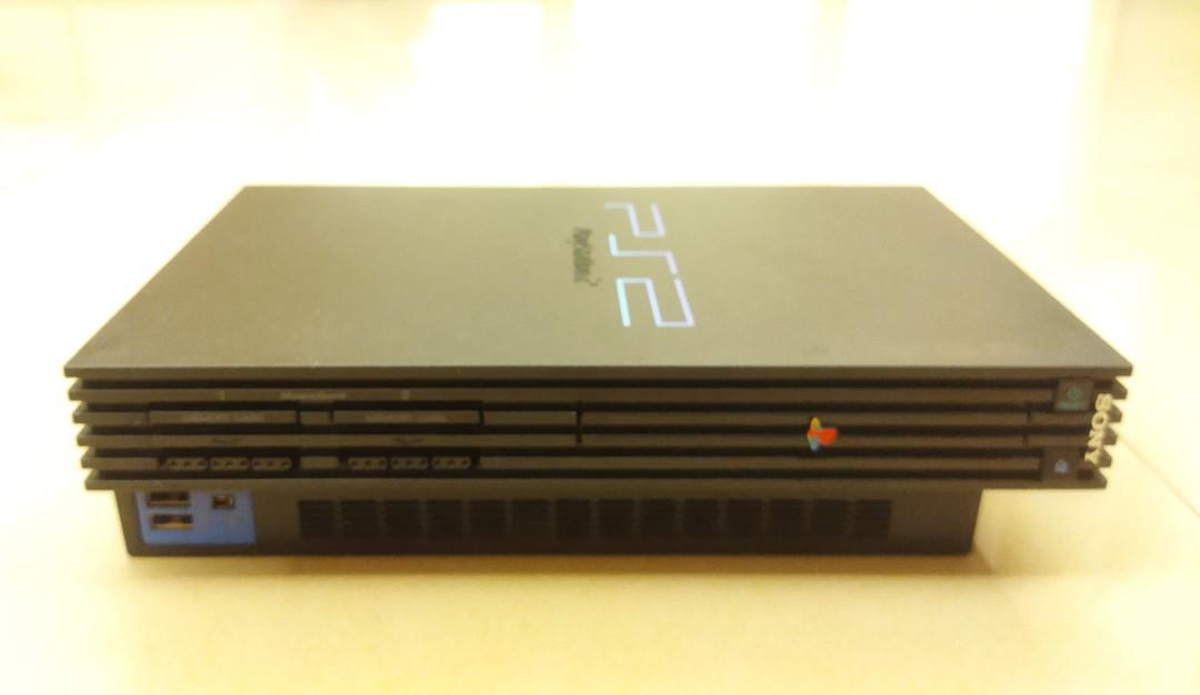 SONY PS2 遊戲主機 SCPH-30000 日本製造, 電玩遊戲相關, 電玩主機, PlayStation在旋轉拍賣