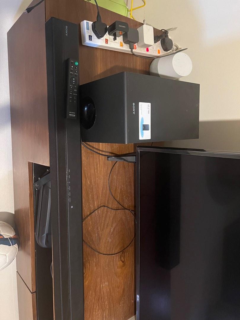Sony sound bar with woofer(HT -CT80), Audio, Soundbars, Speakers ...