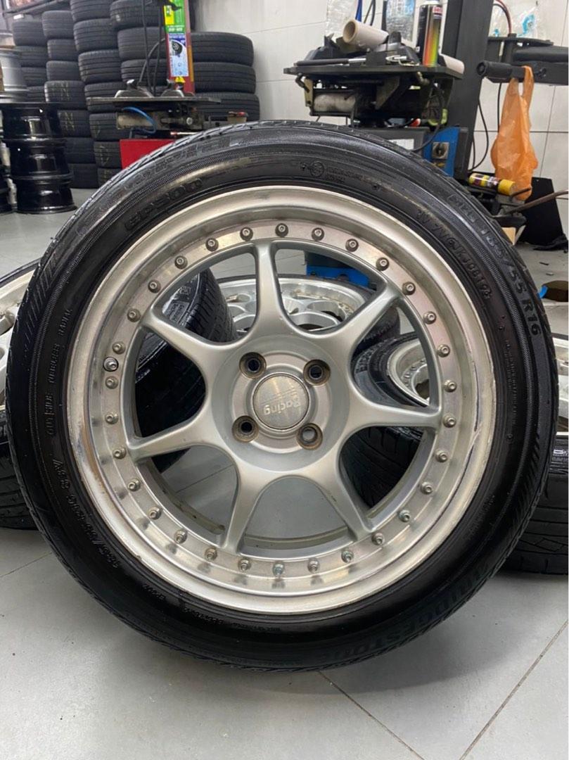 Sport Rim Enkei RS 16x7jj pcd100, Auto Accessories on Carousell