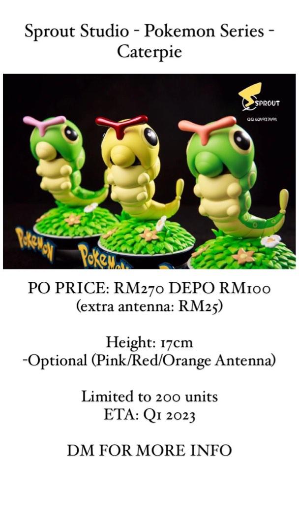 Sprout Studio - Pokemon Series - Caterpie, Hobbies & Toys, Toys & Games ...