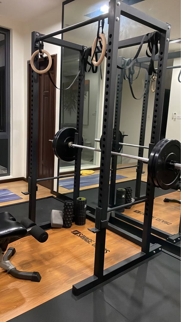 Squat Rack, Deadlift Platform and Dumbbell Rack, Sports Equipment ...