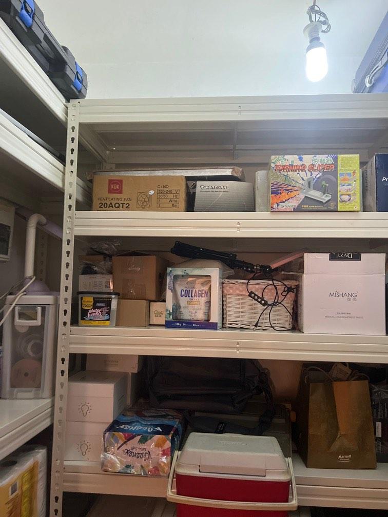 Storeroom shelving, Furniture & Home Living, Furniture, Shelves ...