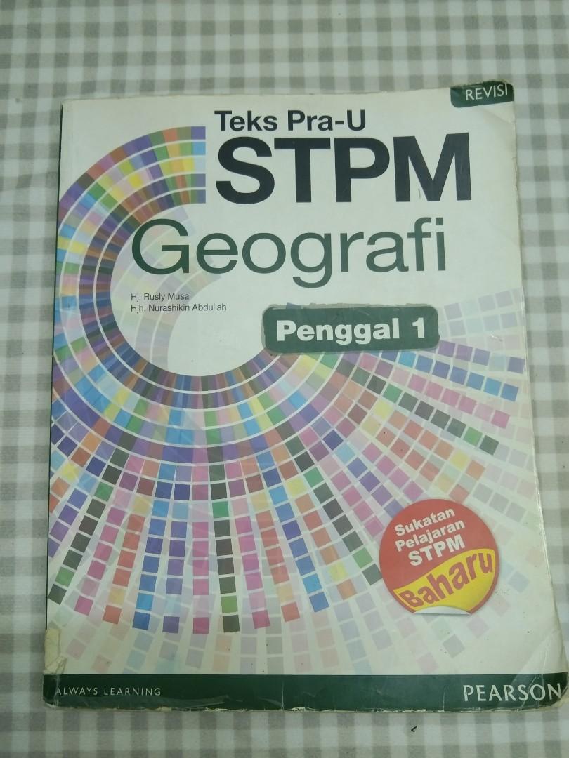 STPM BUKU RUJUKAN GEOGRAFI PENGGAL 1, Hobbies & Toys, Books & Magazines, Textbooks on Carousell