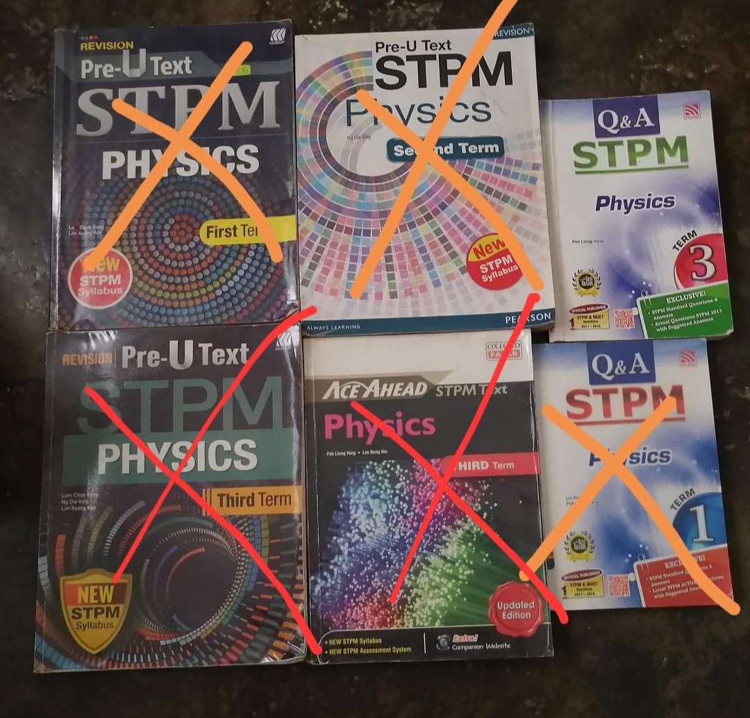 Stpm physic sem 3 -Q&A, Hobbies & Toys, Books & Magazines, Textbooks on ...