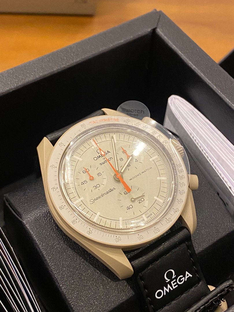 Swatch Omega Mission to Jupiter, Men's Fashion, Watches & Accessories ...