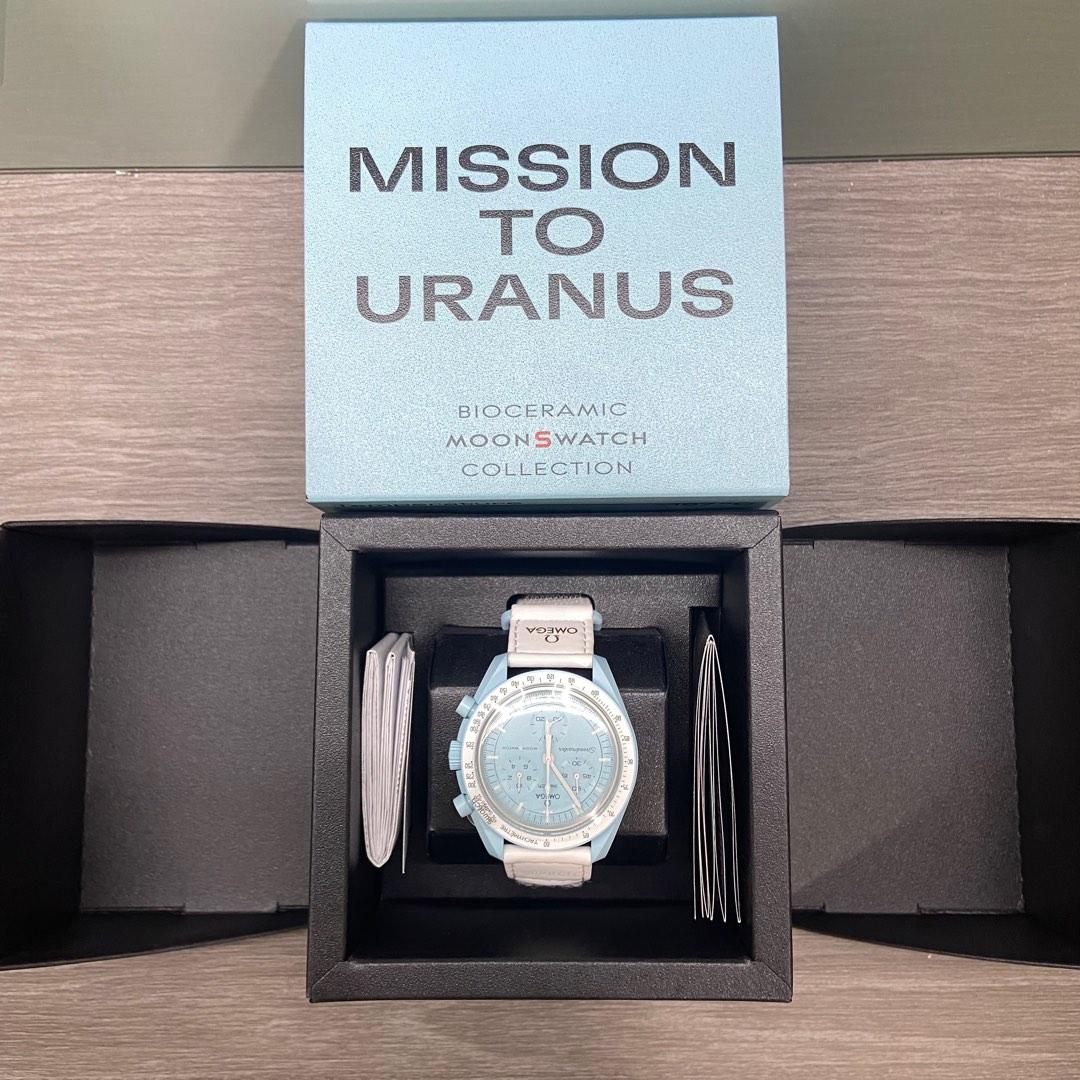 Swatch X Omega Uranus, Luxury, Watches on Carousell